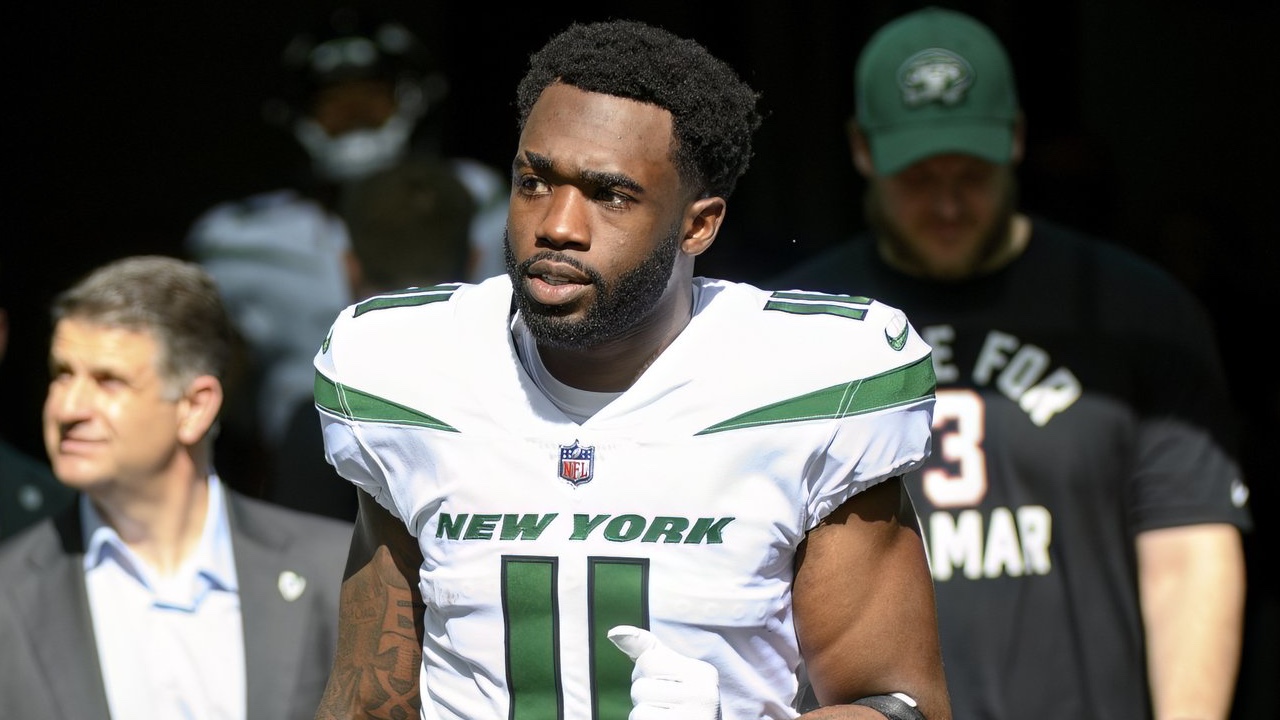 AP Source: Jets will release wide receiver Denzel Mims if they find no ...