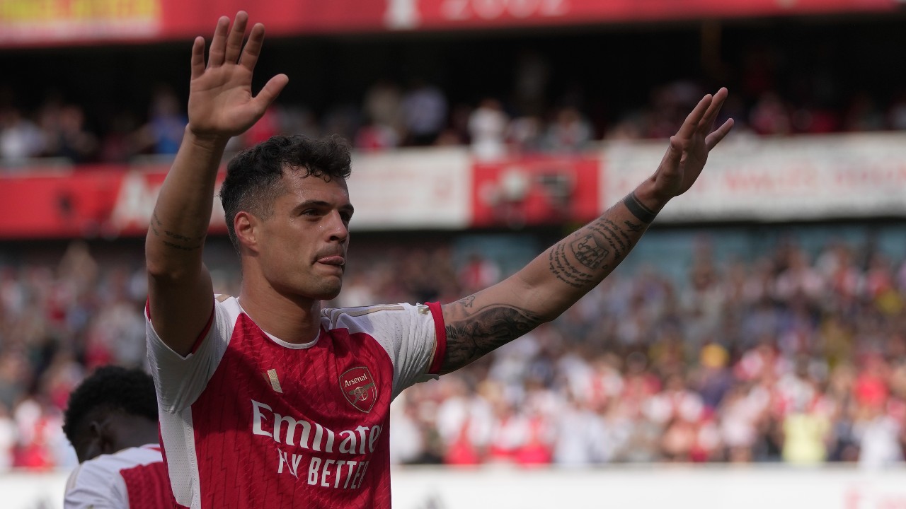 Bayer Leverkusen signs Switzerland midfielder Granit Xhaka from Arsenal ...