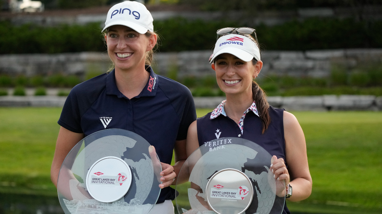 Cheyenne Knight, Elizabeth Szokol hold on to win LPGA Tour’s lone team ...