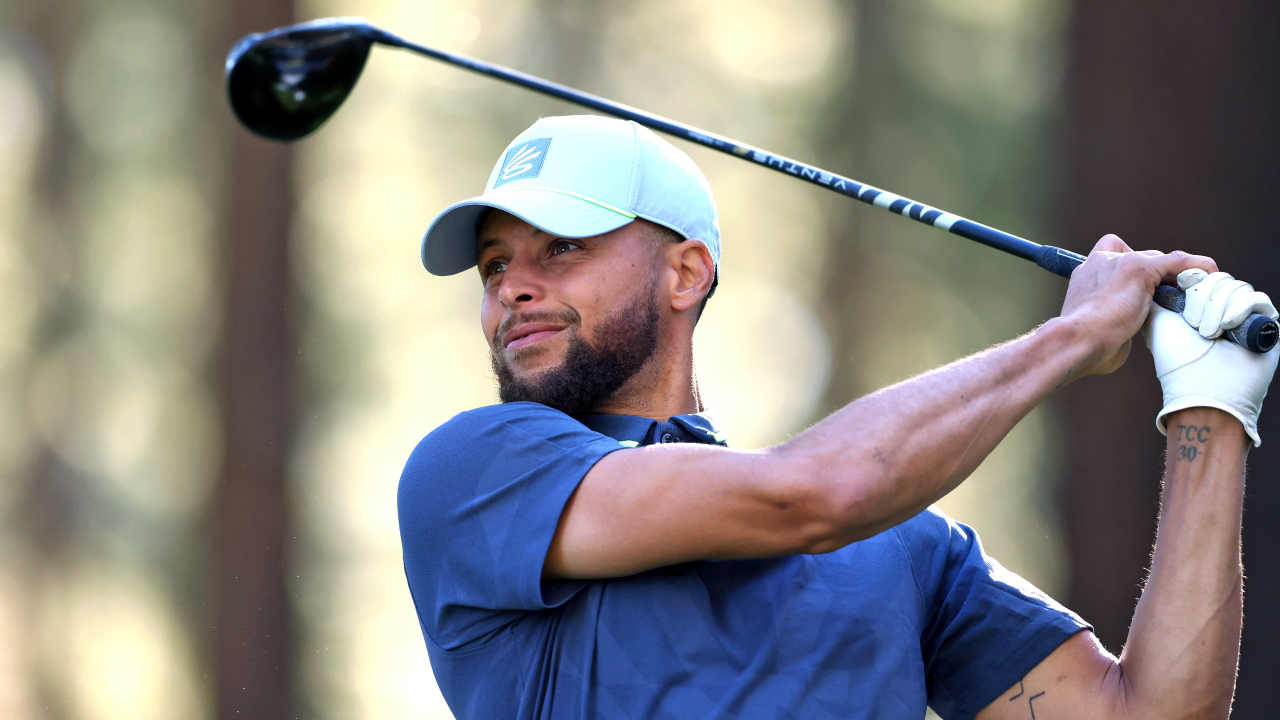 Stephen Curry leads the American Century Championship celebrity golf ...