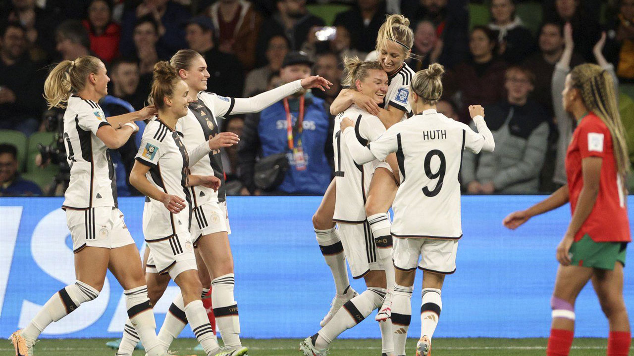 Germany's Alexandra Popp among shining among young stars at the Women's ...