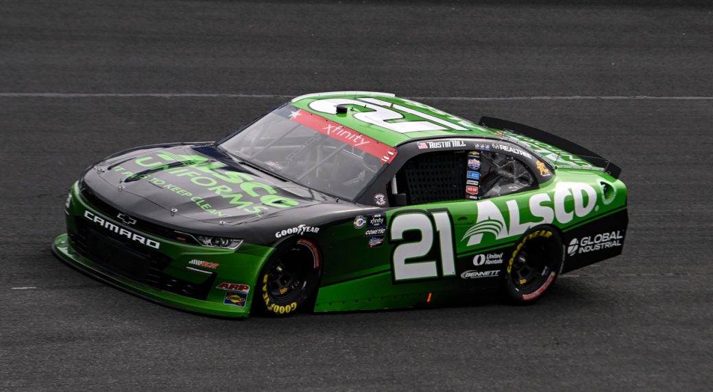 NASCAR Xfinity Series points leader Austin Hill signs contract ...