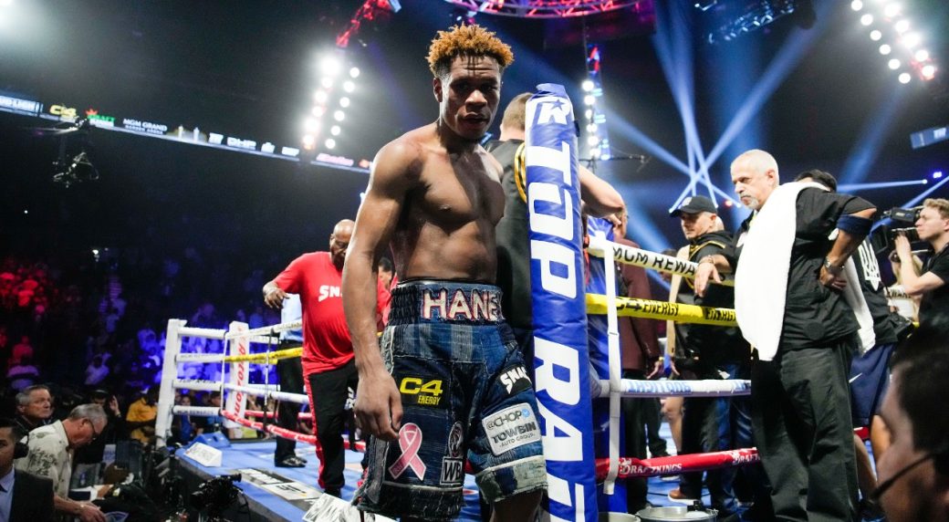 Devin Haney arrested on felony weapons charge in Los Angeles