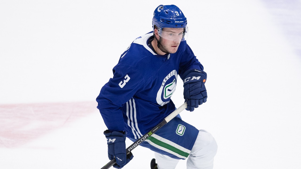 Red Wings sign defenceman Brogan Rafferty to two-year contract ...