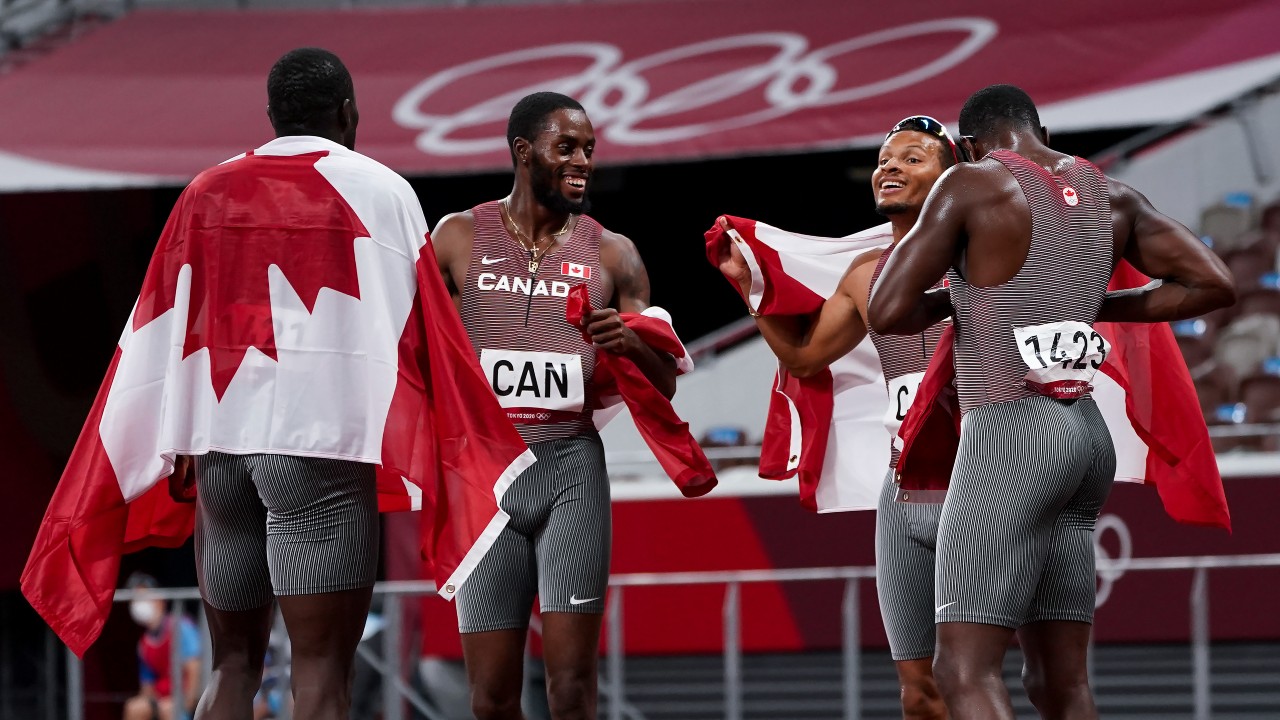 Canadian men's relay team to receive Olympic silver medals at ceremony ...