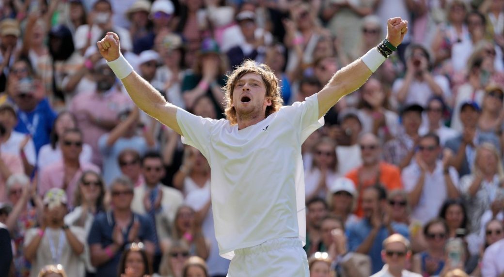 Andrey Rublev top Alexander Bublik to reach Wimbledon quarterfinals