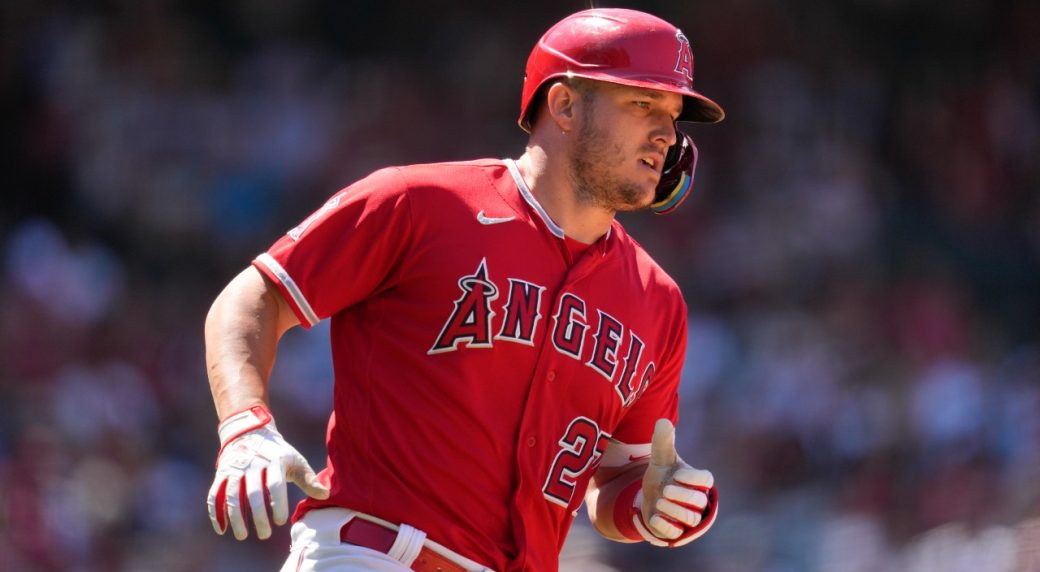 Mike Trout returns to Angels' lineup after seven-week absence with ...