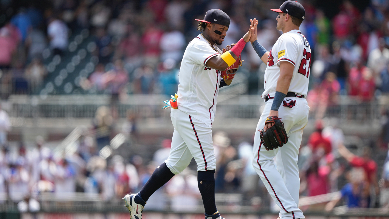 Acuna Jr., Riley and Olson homer for Braves, who hammer Angels to take ...