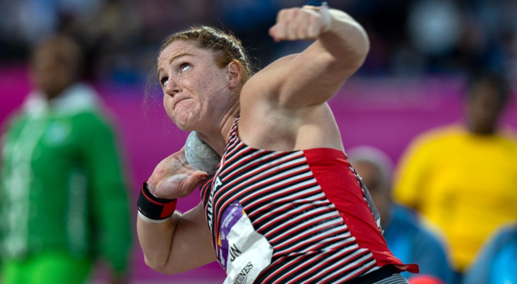 Canada's Sarah Mitton wins gold in shot put at world indoor championships