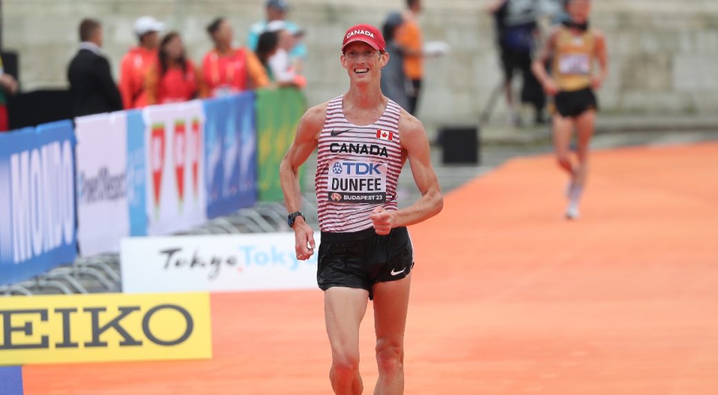 Race walker Dunfee picks up another 4th place finish at World Athletics ...