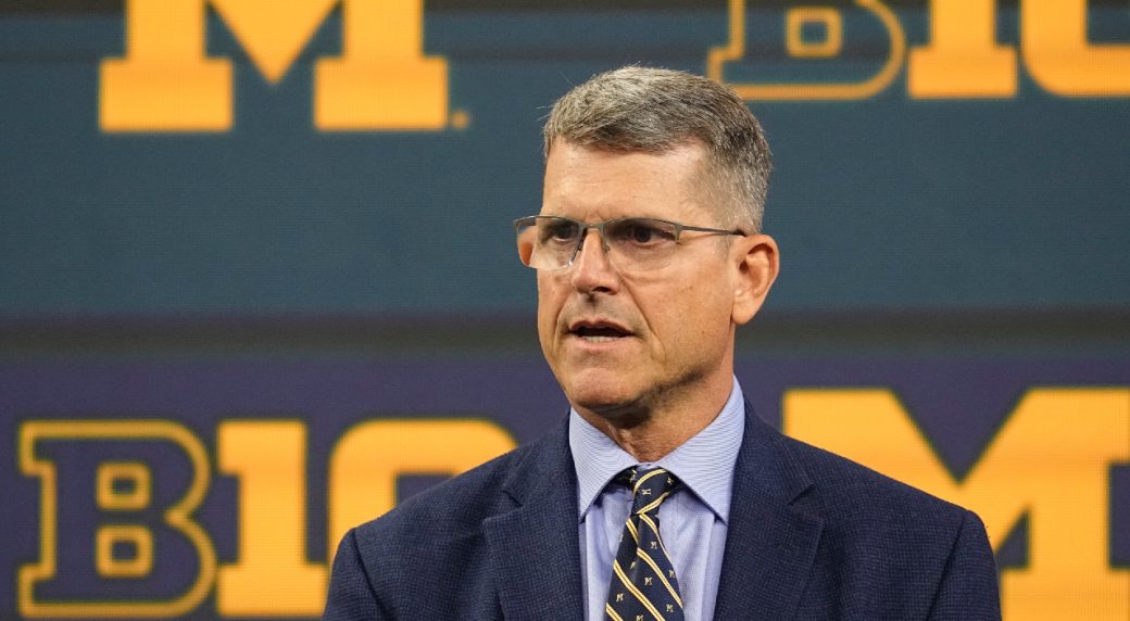 Michigan's Harbaugh to serve suspension; Big Ten to close investigation
