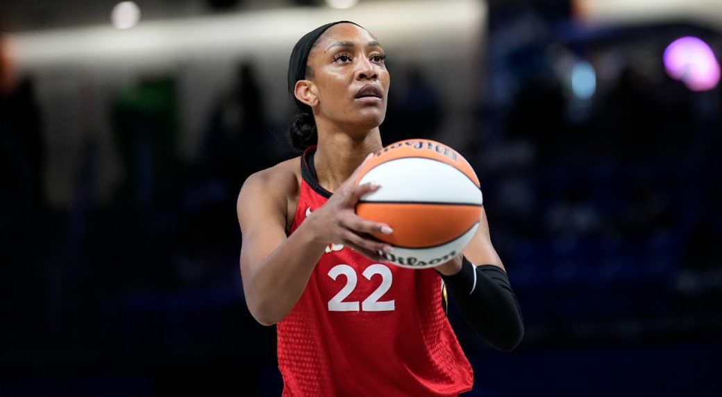 WNBA Roundup: Wilson makes history, Sky snap losing streak