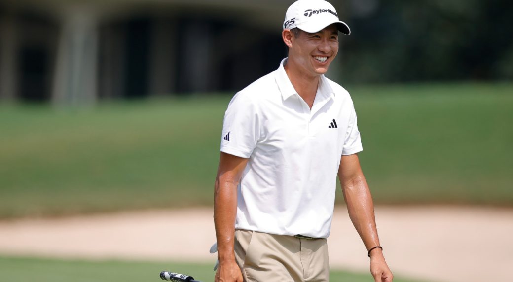 Morikawa shoots 61, comes from nine shots behind to tie for Tour ...