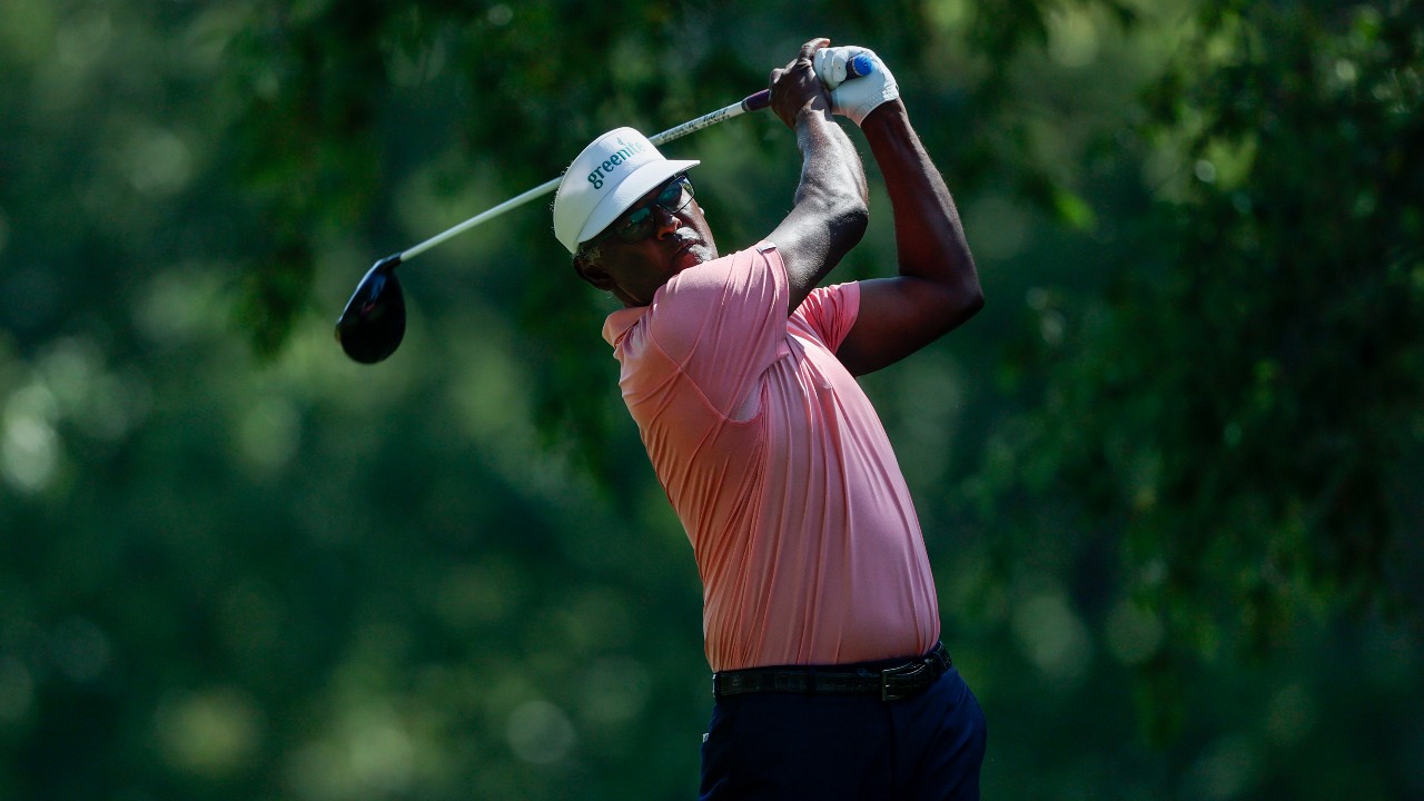 Vijay Singh wins PGA Tour Champions thanks to Paul Goydos's late triple ...
