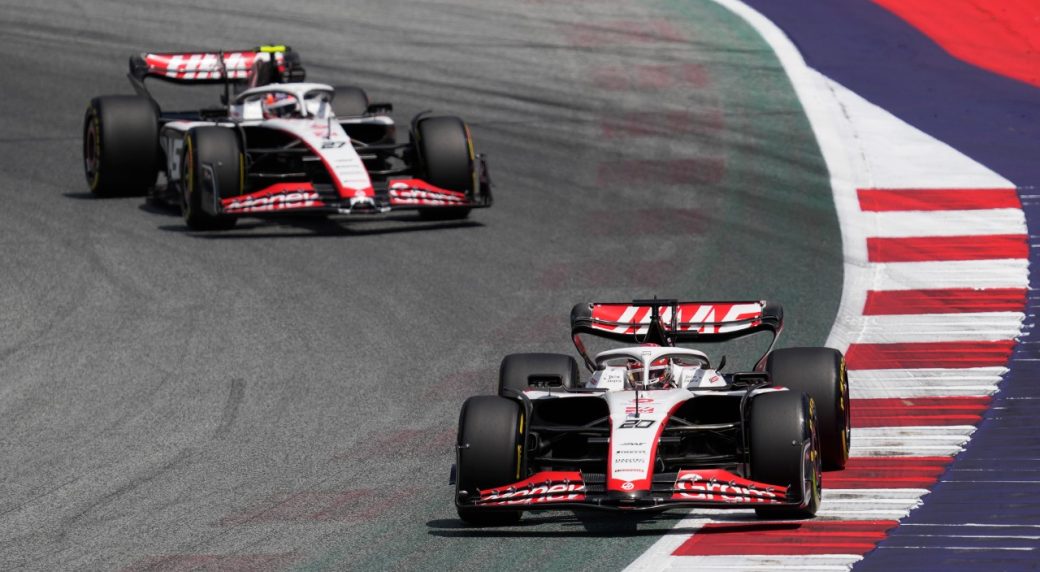 Haas F1 team keeps drivers Magnussen and Hulkenberg for next year