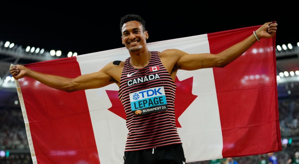 LePage caps historic day for Canada at world championships with ...