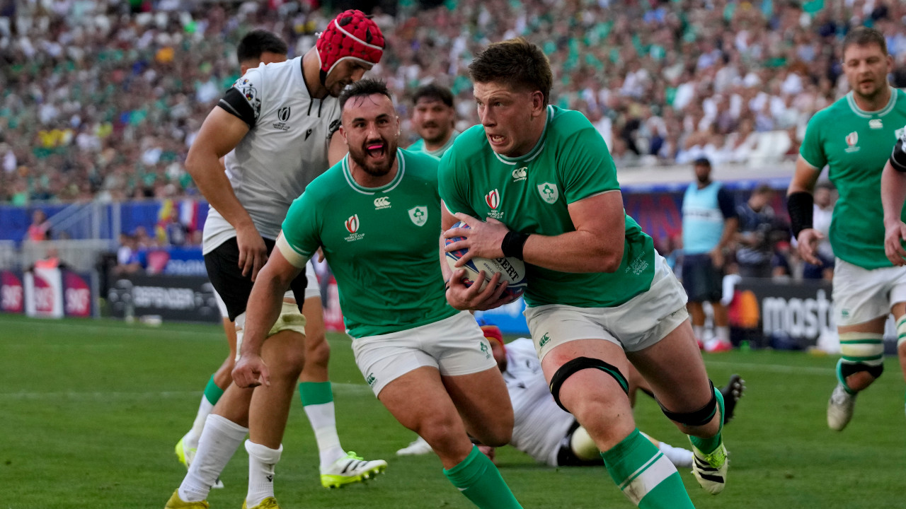 Rugby World Cup: Irish get off to record start vs. Romania; Italy ...