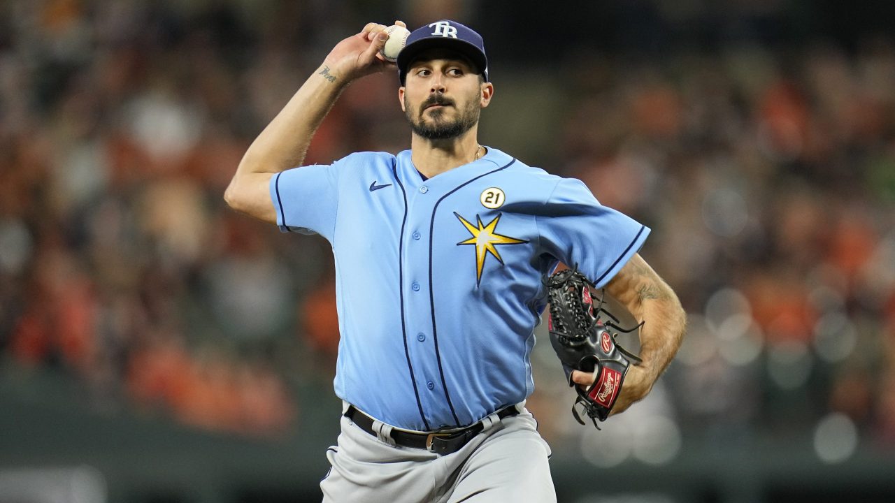Zach Eflin and Rays limit Orioles to two hits in win, pull even atop AL ...