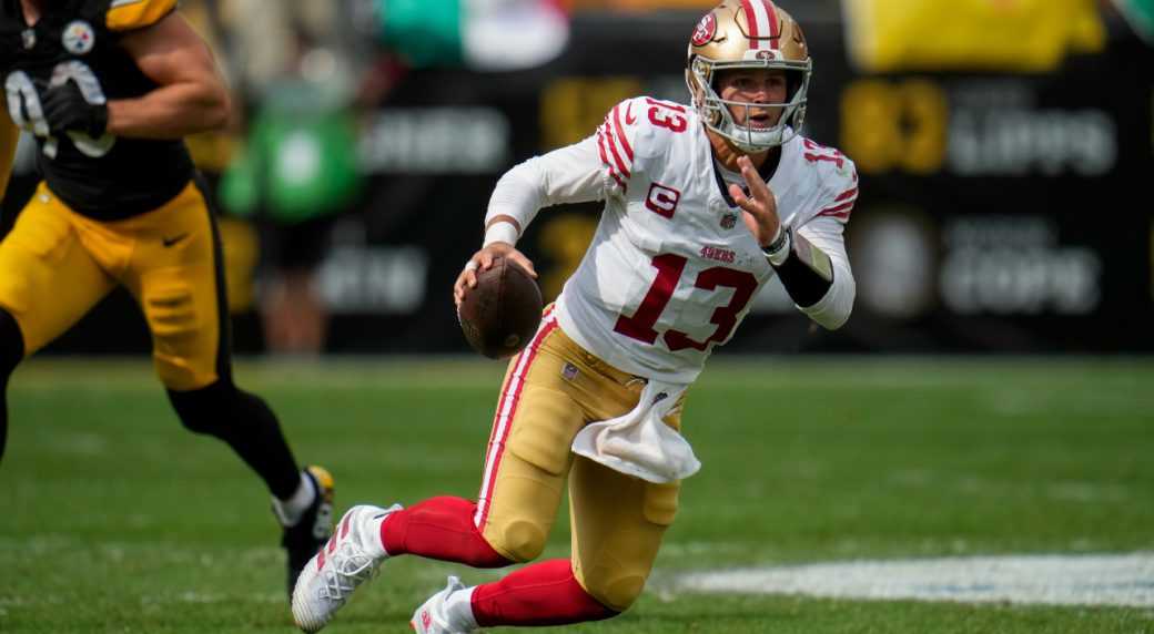 Purdy looks sharp in return from elbow injury as 49ers crush Steelers