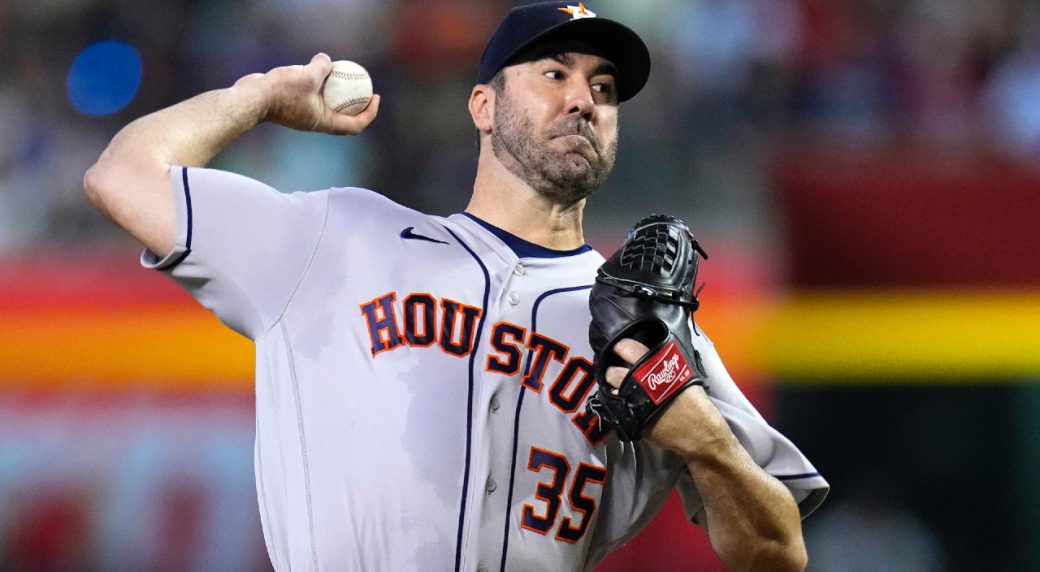Verlander looks to give Astros lead on Rangers in ALCS
