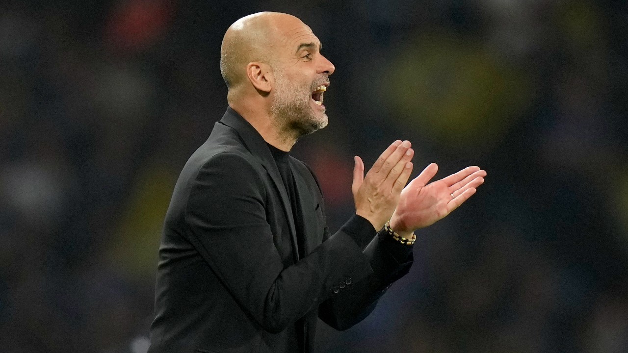 Guardiola returns to Manchester City after recovering from back ...