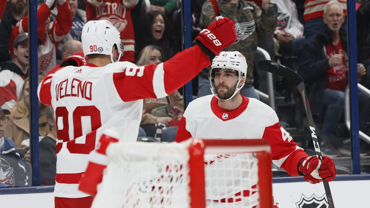 NHL Roundup: Reimer shuts out Blue Jackets in first Red Wings start ...