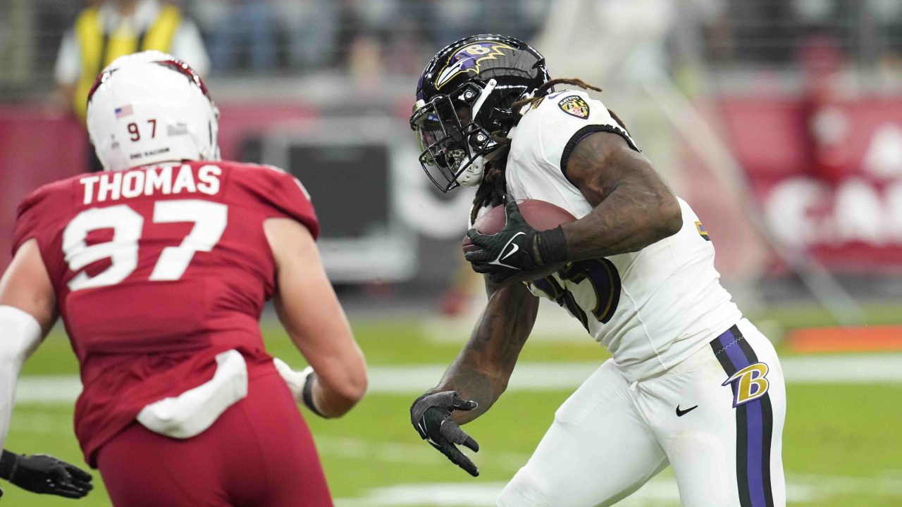 Gus Edwards runs for three touchdowns, Ravens' defence keys win over ...
