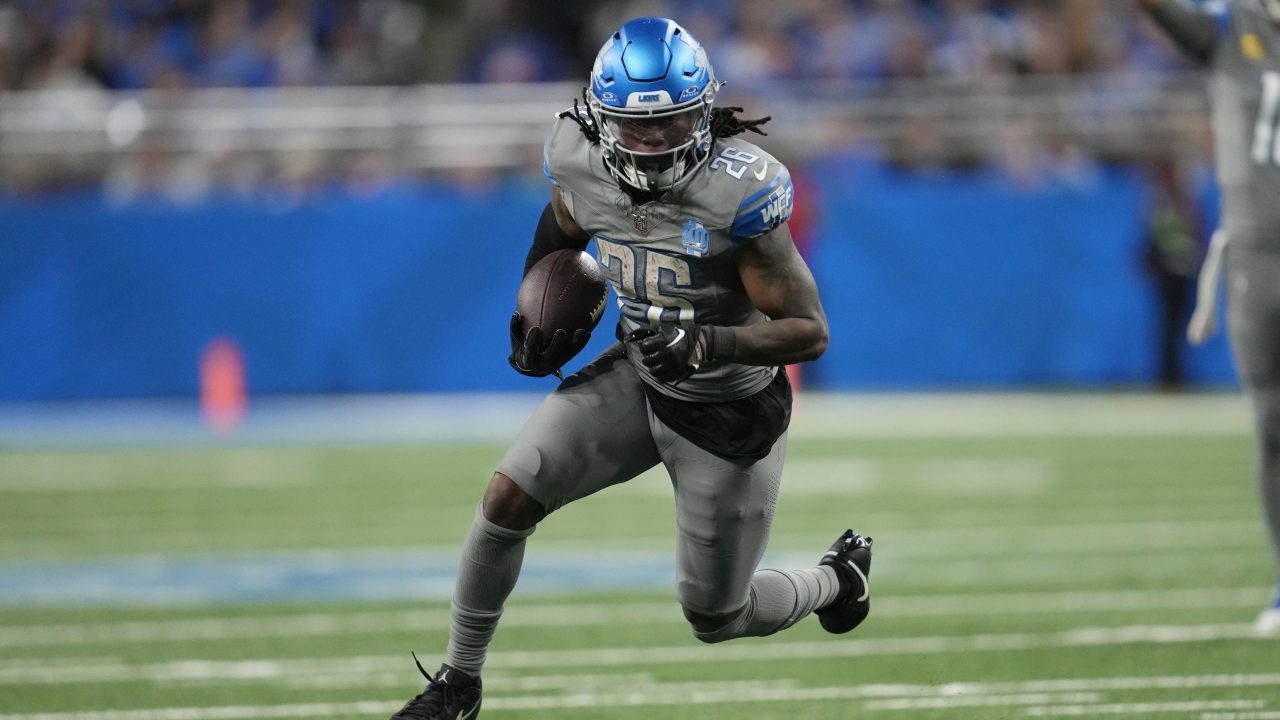 Lions lean on Gibbs' legs, Goff's arm in win over offensively ...