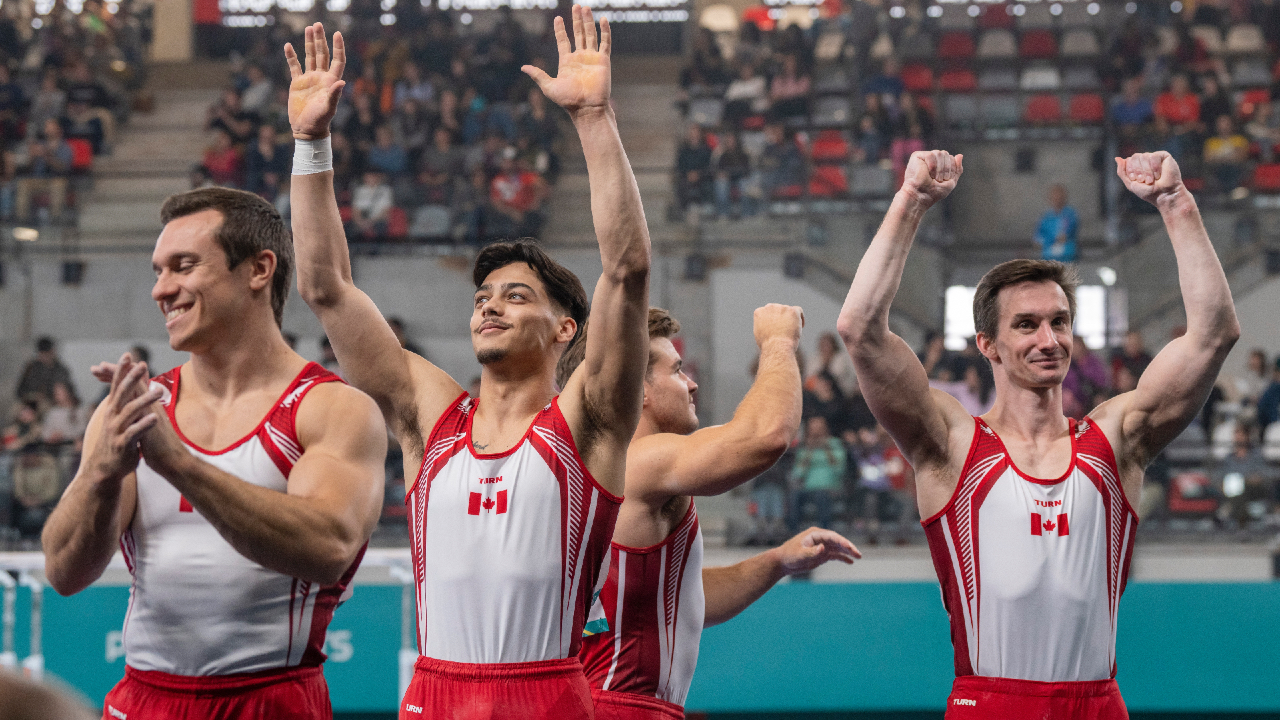 Canadian men's gymnastics team mines Pan Am silver after high of ...