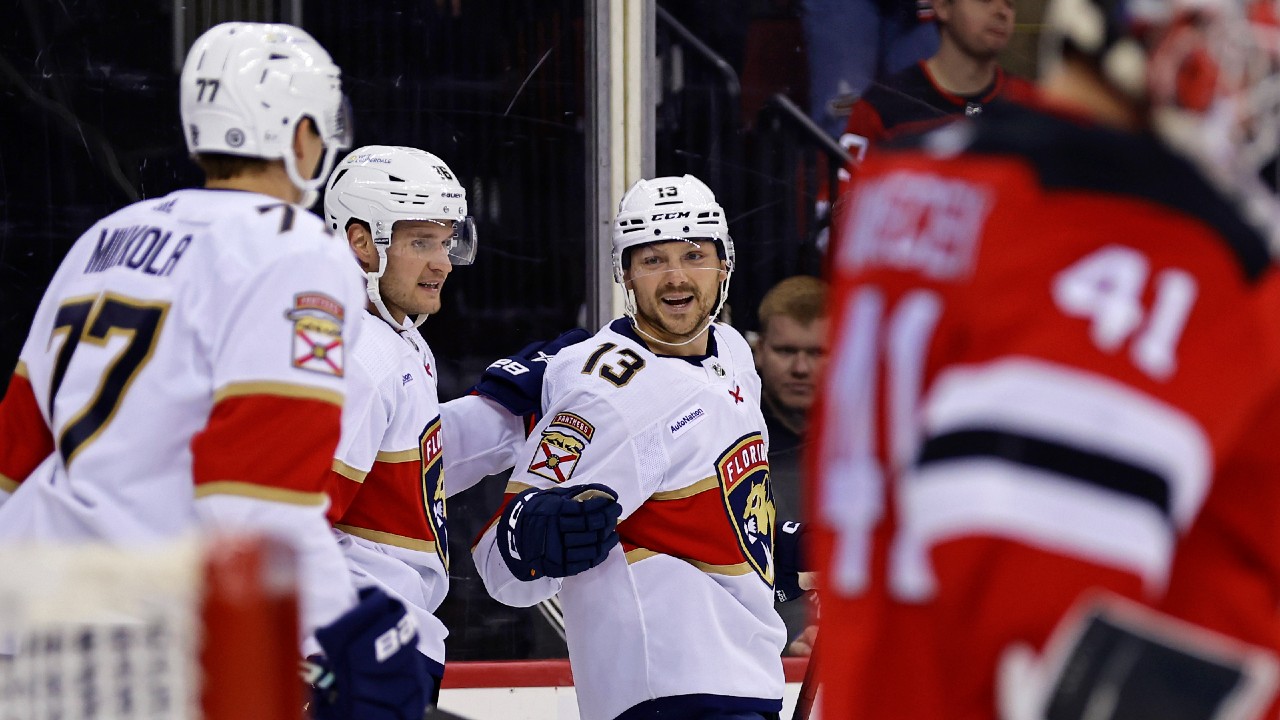 Reinhart scores twice as Panthers hold off Devils - Sportsnet.ca