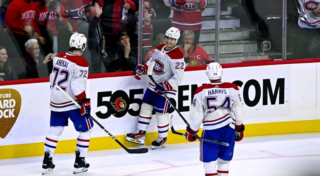 Canadiens complete comeback to sink Senators in final preseason game