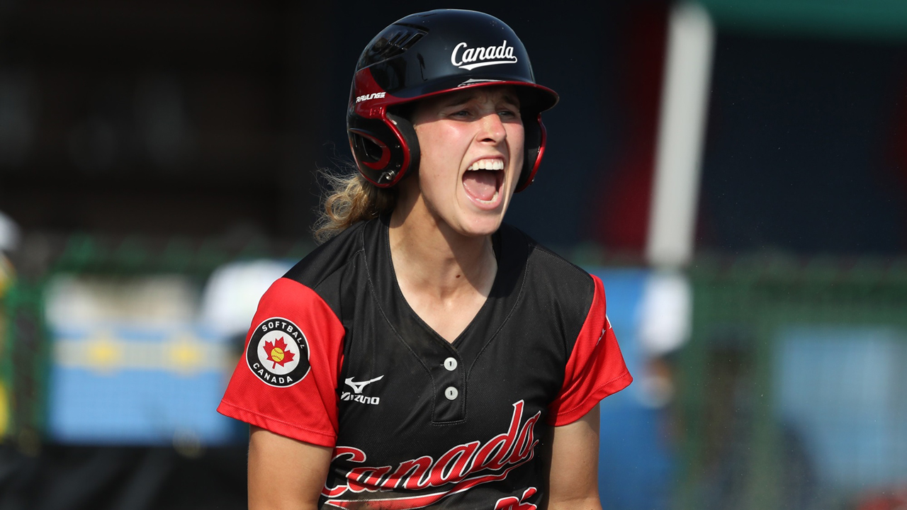 Franklin's walkoff homer lifts Canada over the Netherlands at Softball ...