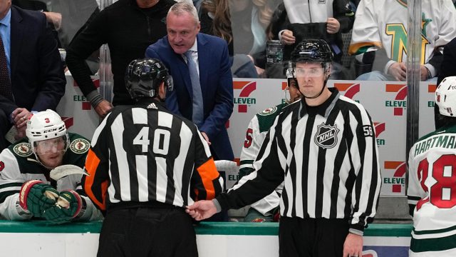 Players weigh in on NHL refs speaking to media: 'Get it from the horse ...