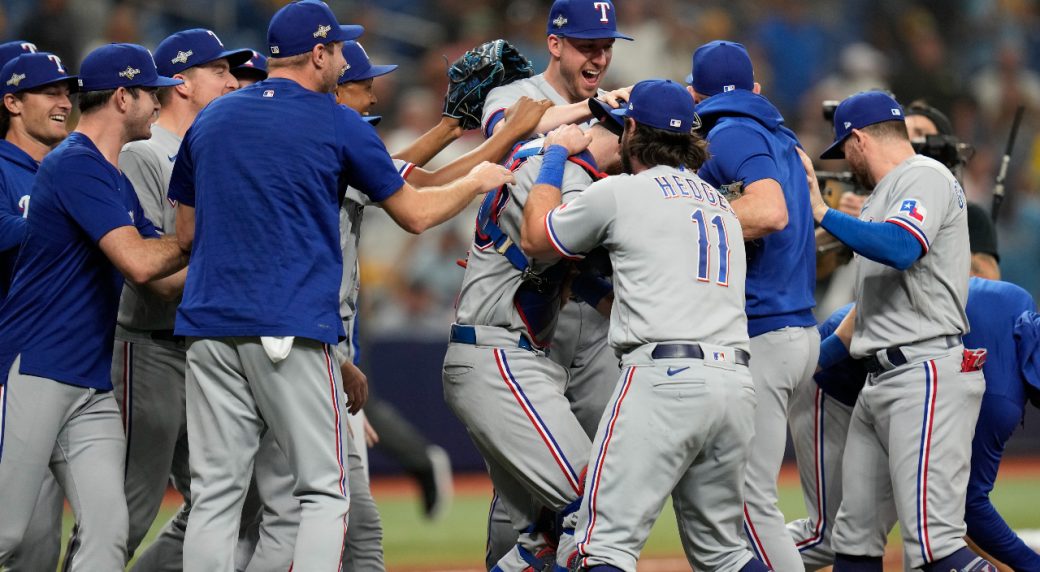 Rangers punch ticket to ALDS with two-game sweep of Rays