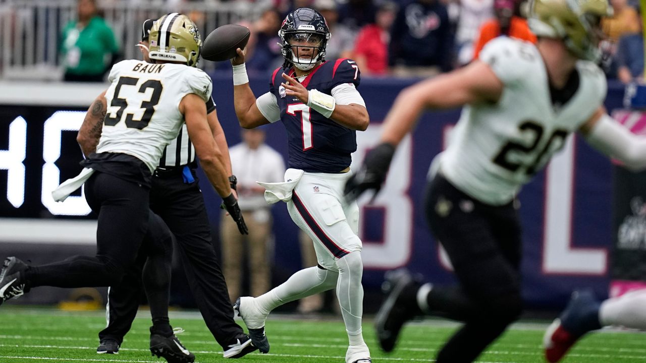 Stroud loses interception-less streak but wins game as Texans edge out ...
