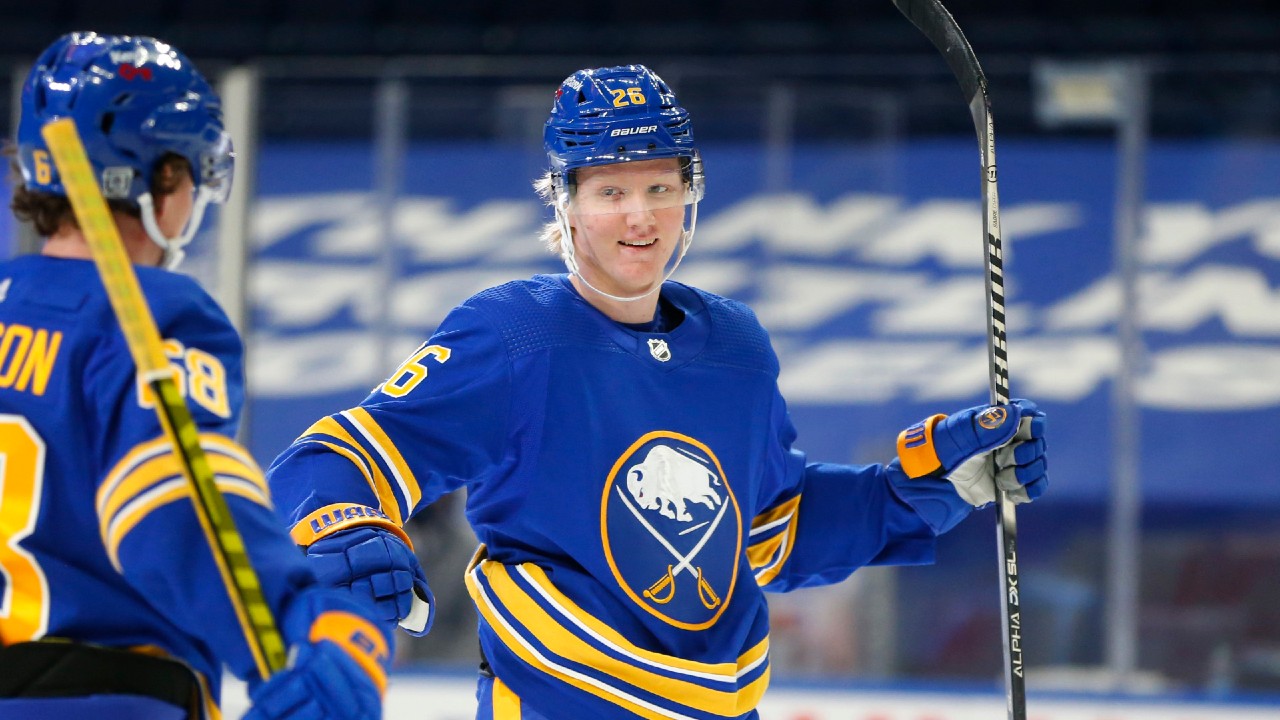 Rasmus Dahlin returns to Sabres ahead of game against Red Wings ...