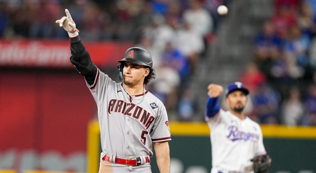 Diamondbacks tie World Series at 1-1 with win over Rangers