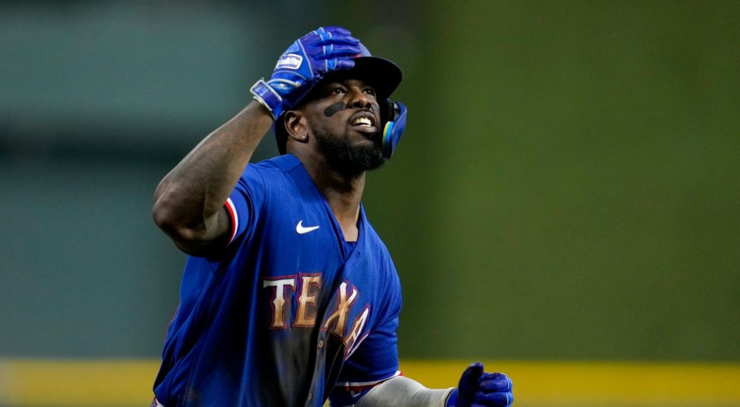 Rangers' Garcia wins ALCS MVP after setting playoff series RBI record