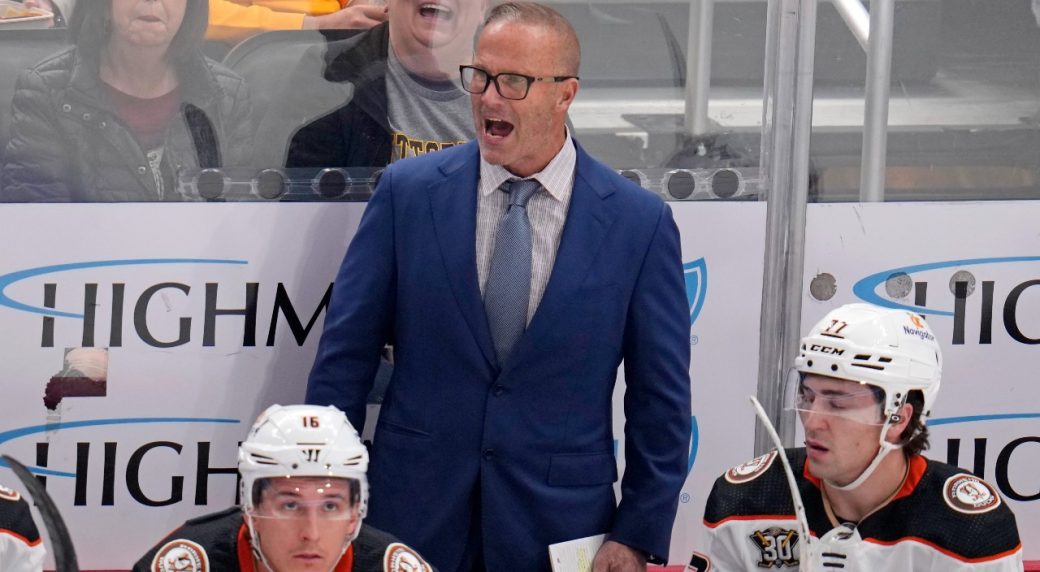 Anaheim Ducks coach Greg Cronin fined $25K for tirade
