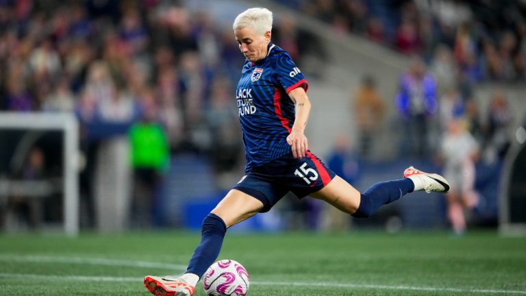 OL Reign's Megan Rapinoe leaves final career game with injury ...