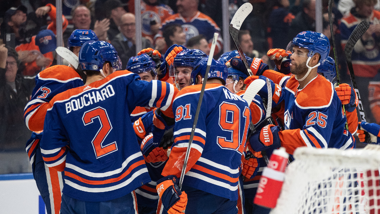 Oilers edge Kraken, Kane caps hat trick with OT winner - Sportsnet.ca