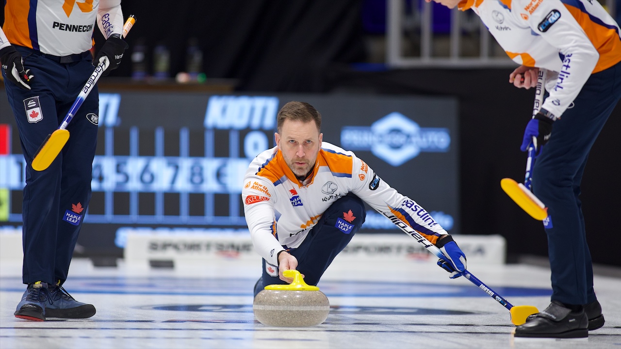 Gushue doubles up Purcell to begin title defence at KIOTI National ...