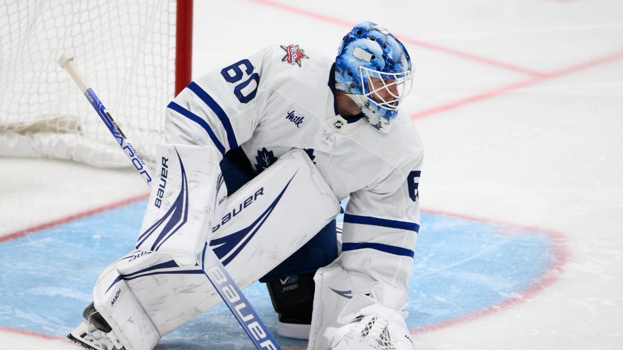 Maple Leafs' Joseph Woll makes 36 saves, records win for Marlies in AHL ...