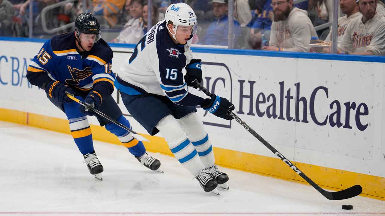 Jets forward Rasmus Kupari suffers upper-body injury vs. Devils ...