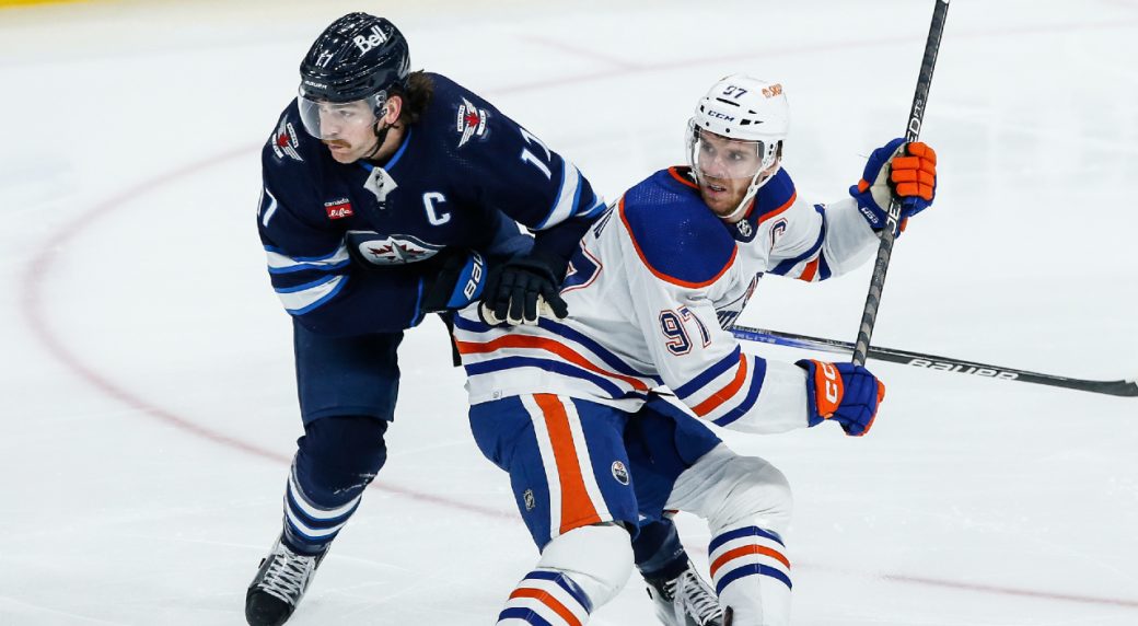 Oilers top Jets to earn fourth consecutive victory