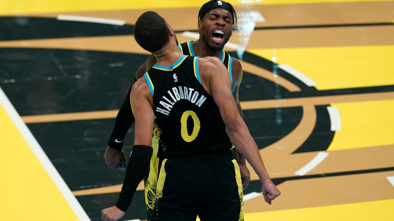 Haliburton's triple-double helps Pacers eliminate Celtics, advance to ...