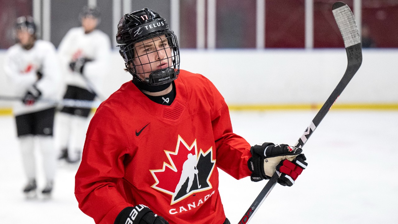 Canada’s Celebrini could face review after game misconduct vs. Switzerland