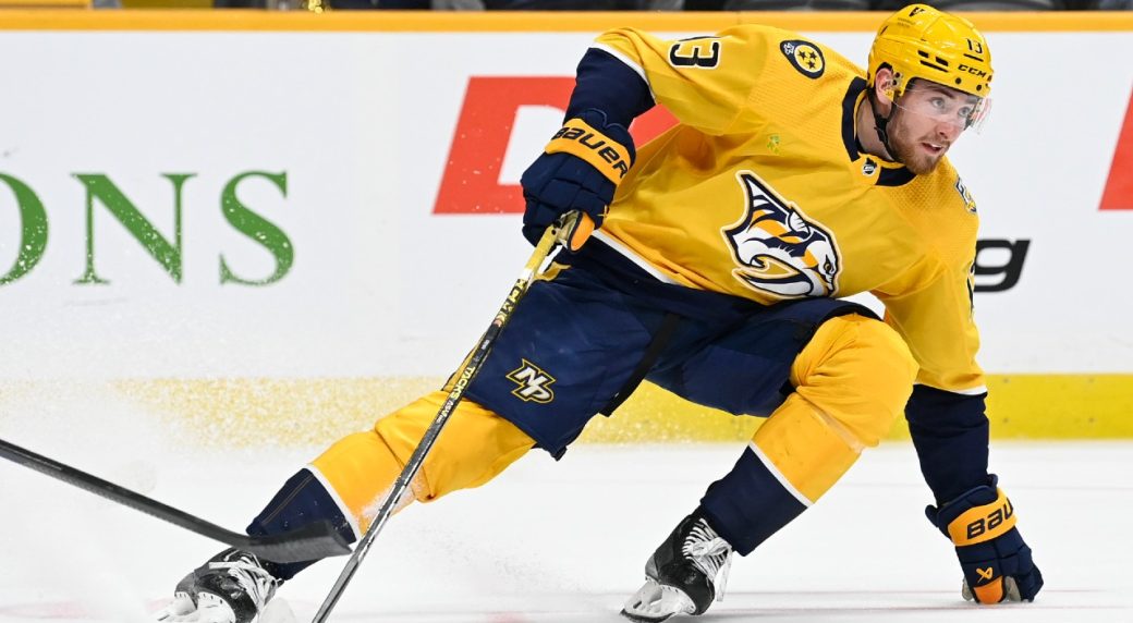 Avalanche acquire Trenin, Sward from Predators for Hanzel, draft pick