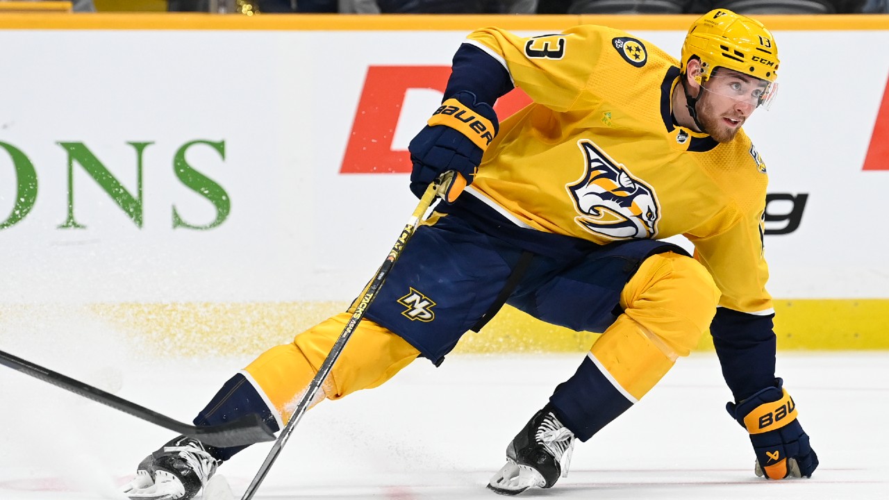 Avalanche acquire Trenin, Sward from Predators for Hanzel, draft pick ...