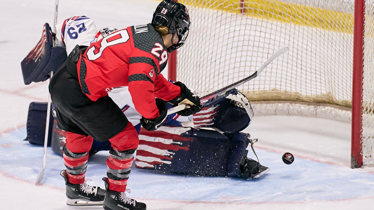 Poulin scores shootout winner as Canada beats U.S. in Rivalry Series ...